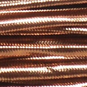 METALLIC CORDING, Silver Cord, Copper Cord, Findings, 5 Yard Cuts ...