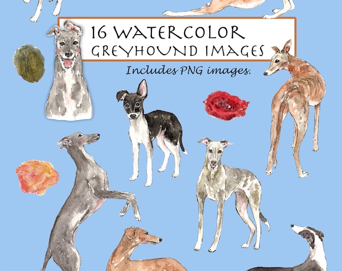 Sitting Dogs Digital Clip Art for Personal and Commercial Use - INSTANT ...