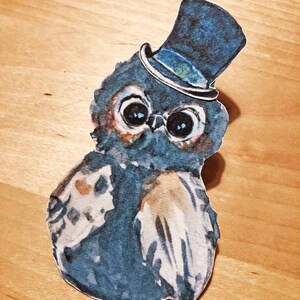 CLIP ART- Watercolor Owl Set. 16 Images. Digital Download. Baby Owl ...