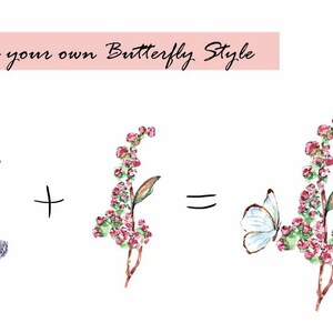CLIP ART- Watercolor Butterflies Set. 13 Images. Digital Download ...