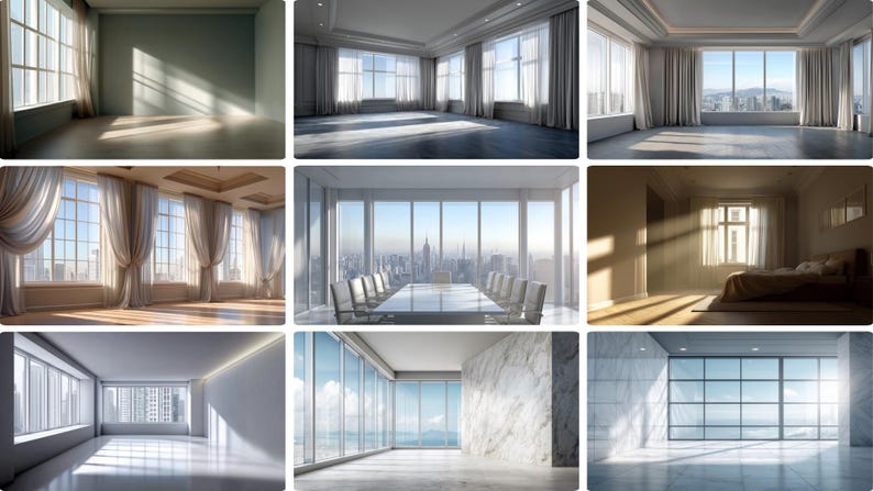 40 Zoom Virtual Backgrounds Vol.2 | Office Professional Backdrops for ...