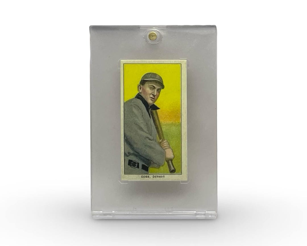 1909-11 T206 Ty Cobb (bat on Shoulder Piedmont Back) Replica HOF GEM ...