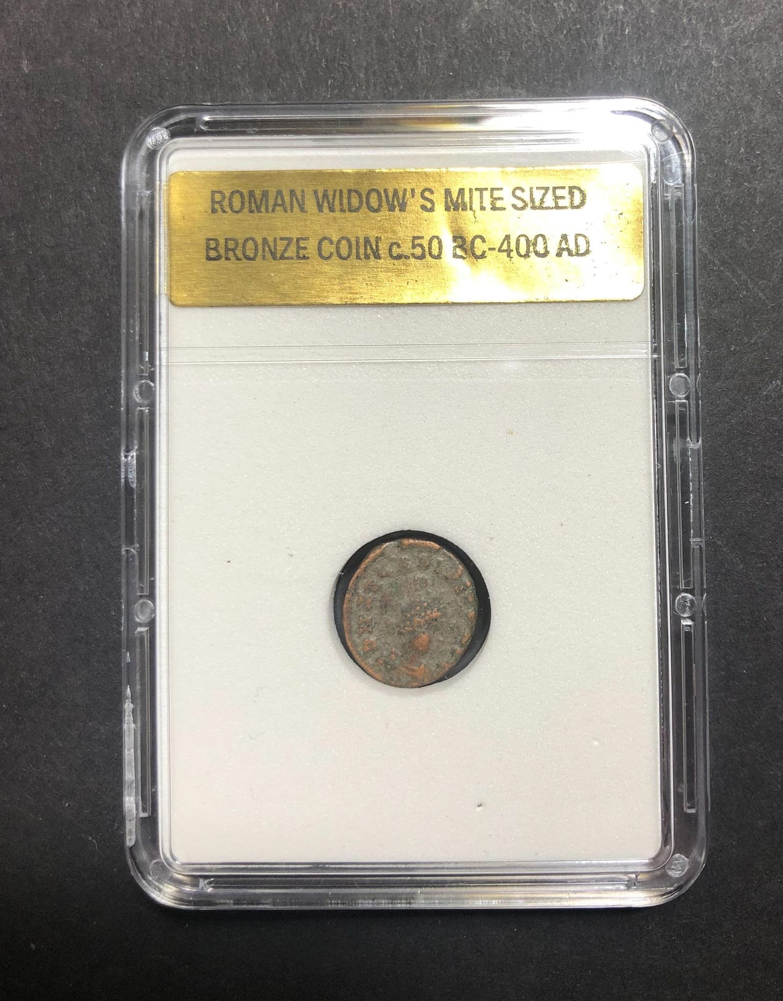 Genuine Ancient Roman, Widow's Mite Sized, Bronze Coin, C-50 BC-400 Ad ...