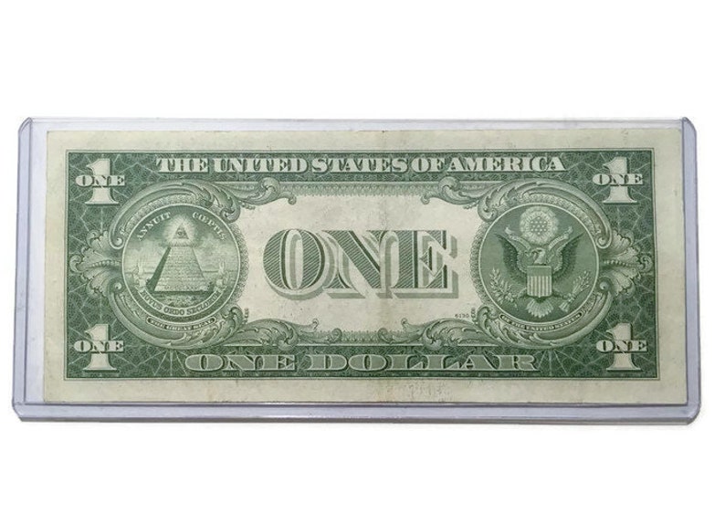 Star Note 1935-blue Seal Silver Certificate Dollar Bill random Vf/au ...