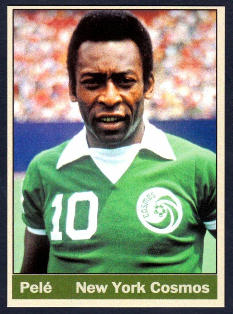 Original Very Rare- Pele, 1977 New York Cosmos, NASL Soccer, Monarch ...
