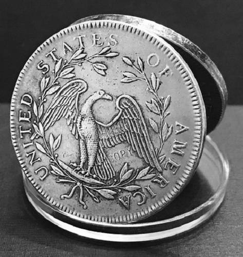 Replica 1794 Flowing Hair First Silver Dollar Coin Antique Uncirculated ...