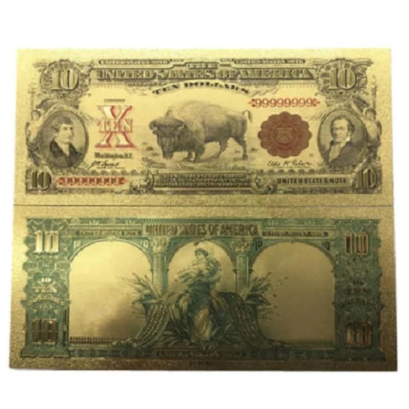 Red Seal Dollar Bill - Etsy