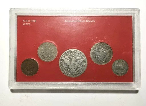 Americana Series Barber Coin Set Yesteryear Collection -90% Silver ...