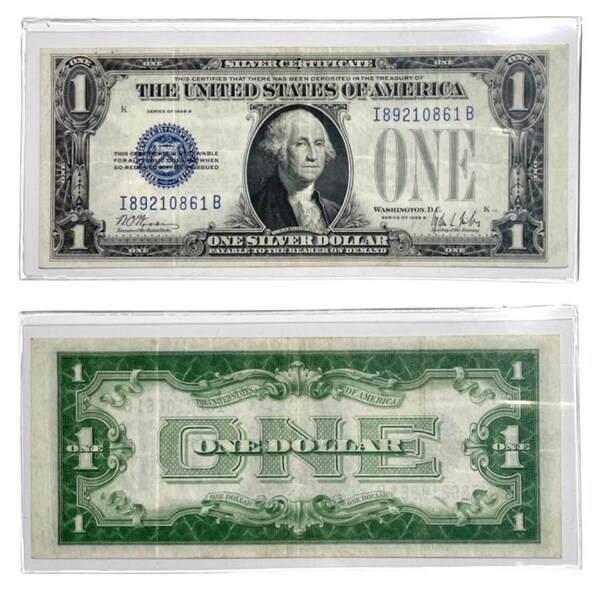 1928 Series a Silver Certificate - Etsy