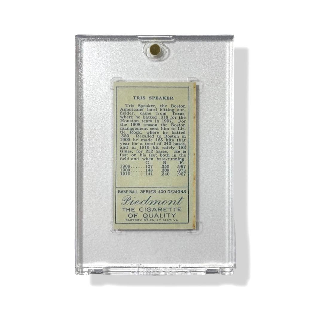 1911 T205 Gold Border Set-break Tris Speaker Piedmont Replica in Mint+ ...