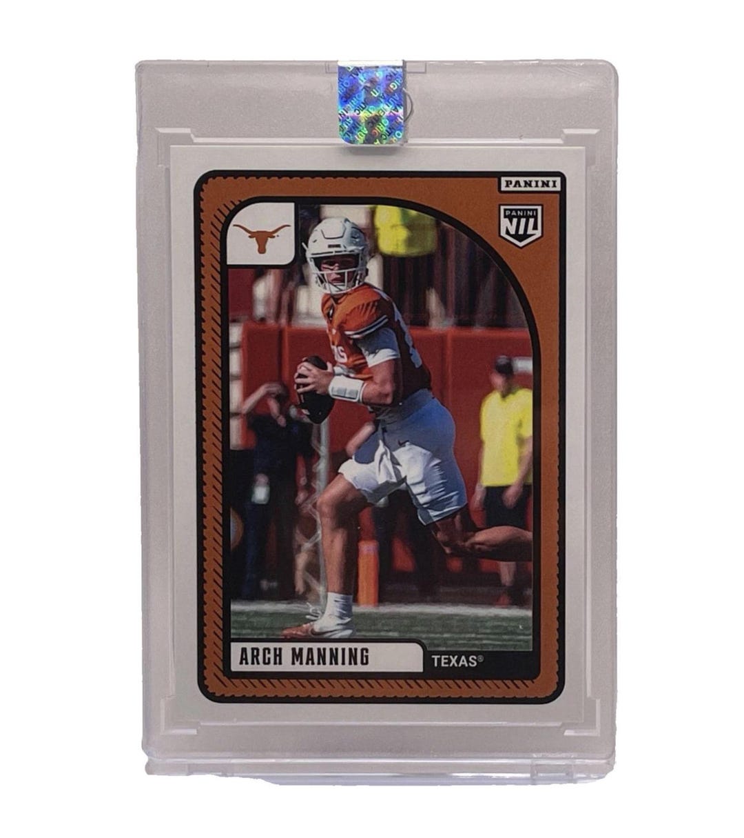 2024 Panini NIL 53 Arch Manning Texas Longhorns Football Pre-rookie PRC ...