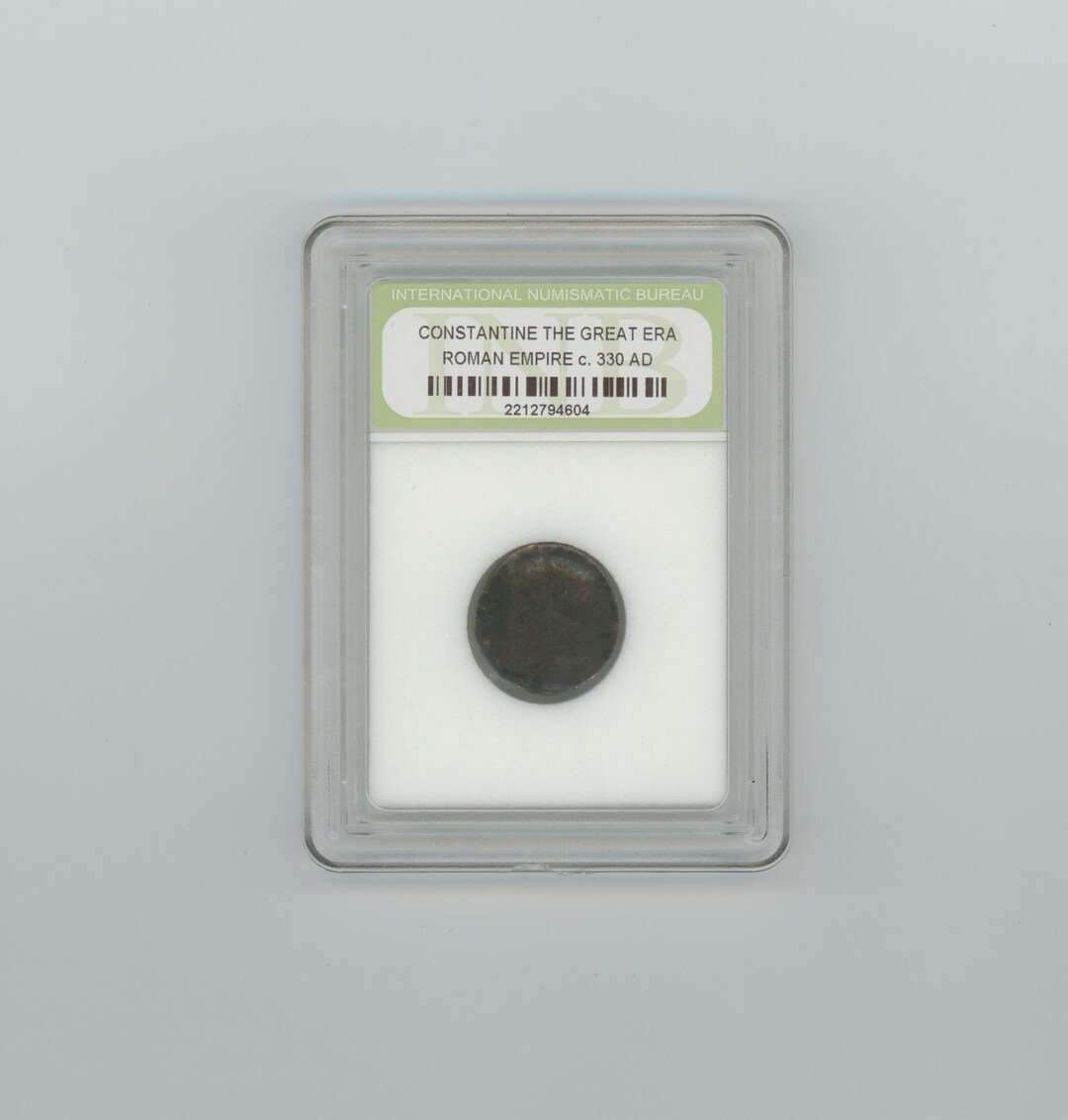 Slabbed Ancient ROMAN COIN Bronze Coin Constantine the Great Era ...