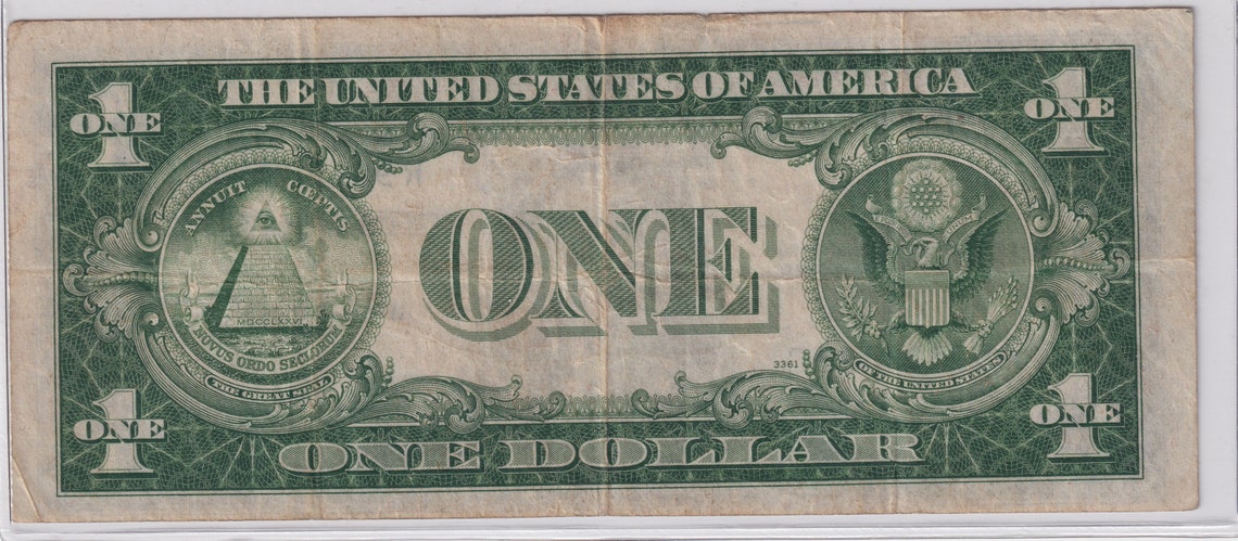 1935-A Silver Certificate North Africa Yellow Seal WWII Emergency Issue ...