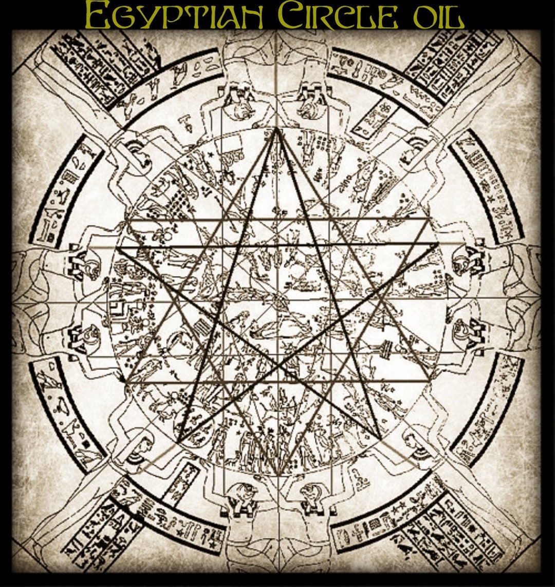 Egyptian Circle Oil - Etsy