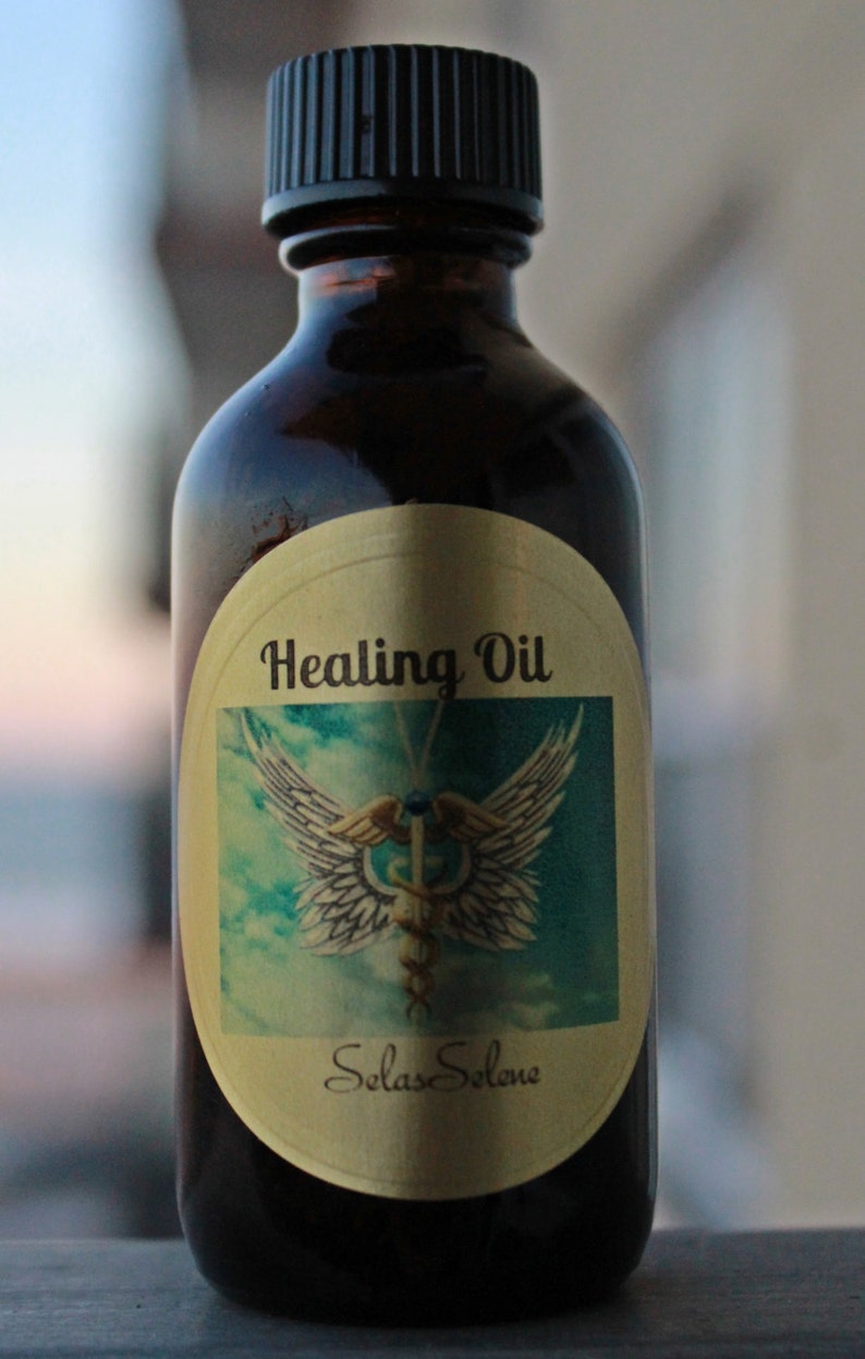 Archangel Raphael Healing Oil 2 Oz. - Etsy