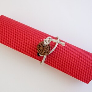 Red Yoga Mat for Cats, Cat Yoga Mat, Scratcher, Lounger, Toy for Cats ...