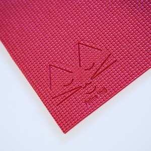Red Yoga Mat for Cats, Cat Yoga Mat, Scratcher, Lounger, Toy for Cats ...