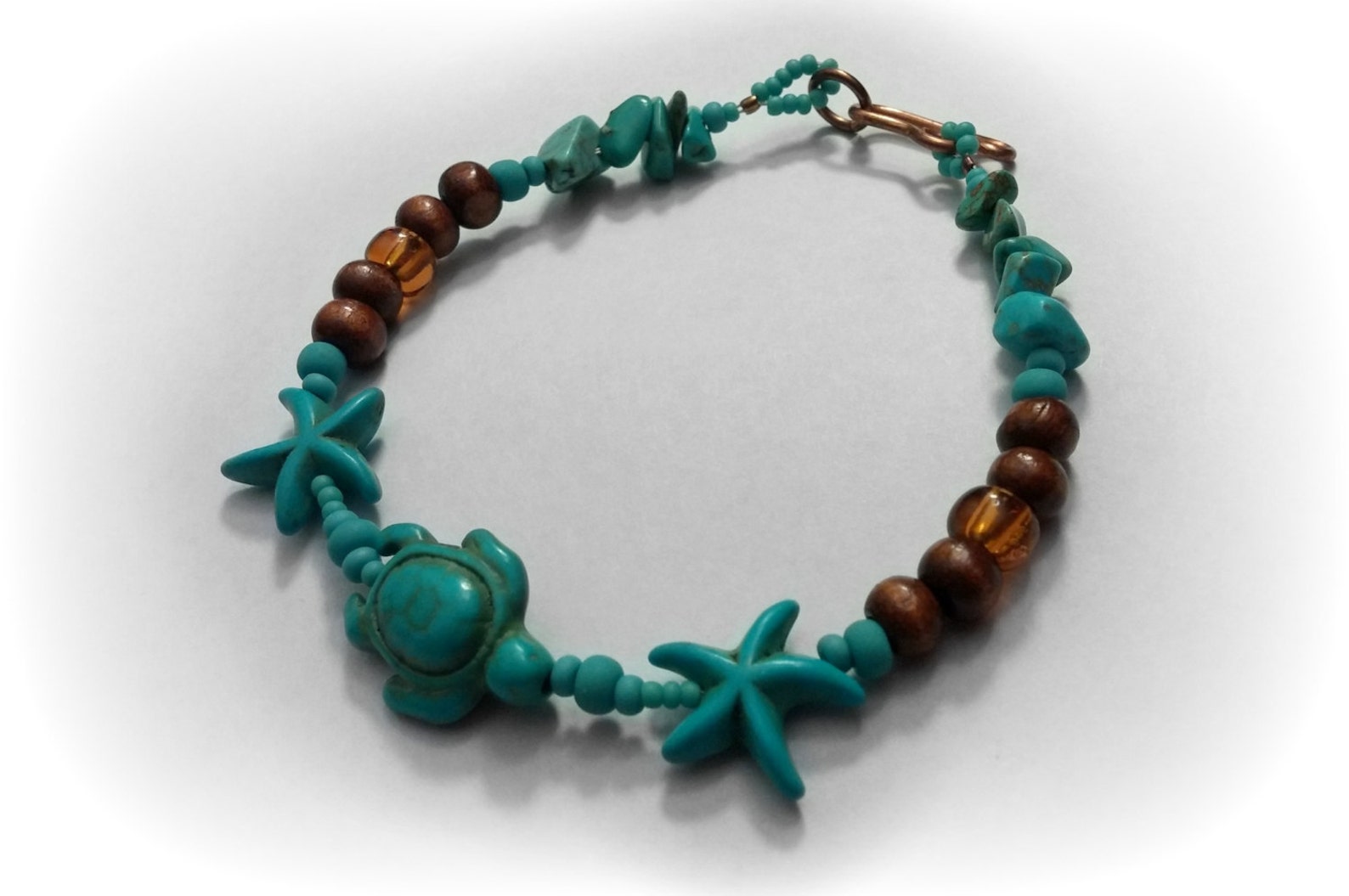 Turtle Bracelet Turquoise Bracelet Sea Turtle Bracelet - Etsy