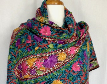 Kashmir shawl | Etsy