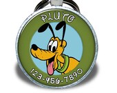 Pet ID Tag Pluto inspired Dog Tag Cat Tag Pet Tag | Etsy