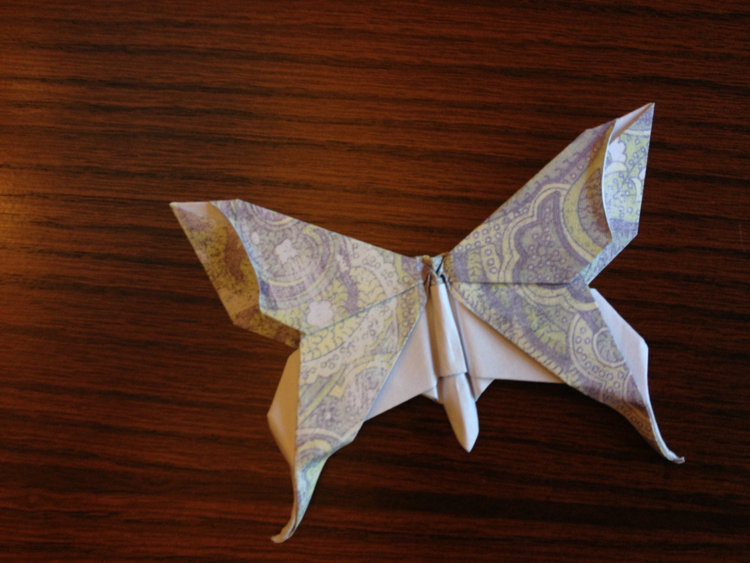 Origami Swallowtail Butterfly