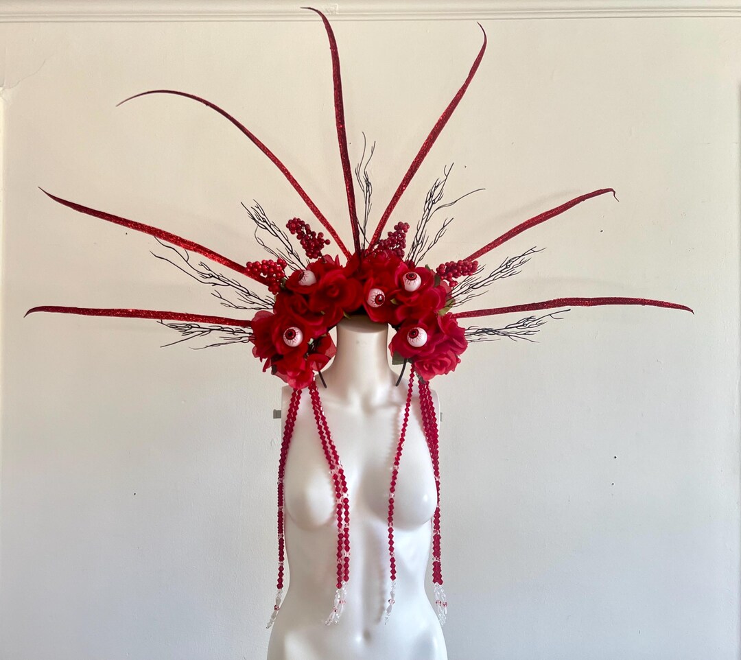 Crazy Scary Spooky Hilarious Headpiece - Etsy