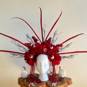 Crazy Scary Spooky Hilarious Headpiece - Etsy