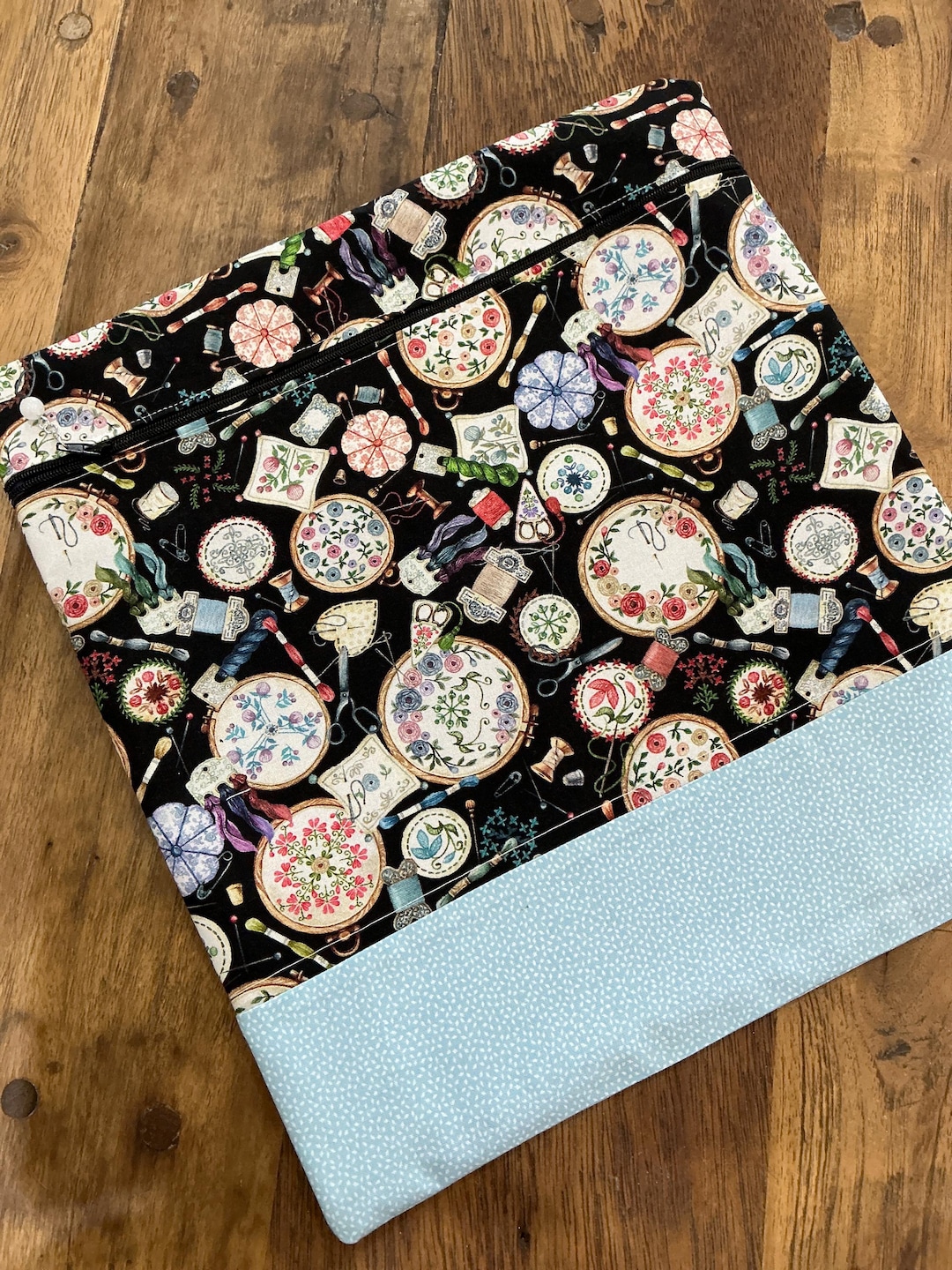 Large Cross Stitch Project Bag - Etsy