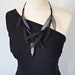 Contemporary Jewelry Bib Necklace Statement Necklace Unusual - Etsy