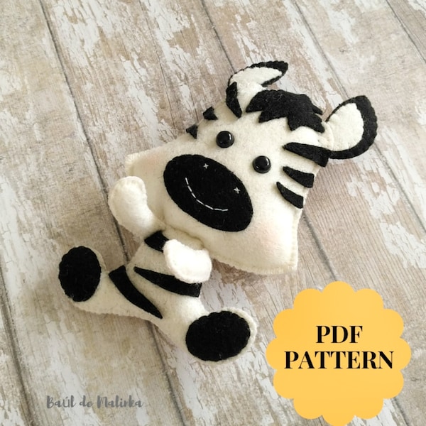 Felt Zebra Pattern - Etsy