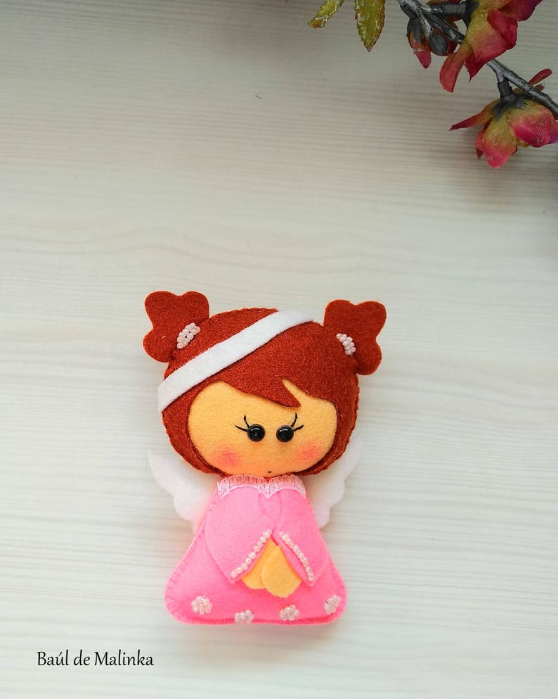 PDF Pattern Angels Felt Pattern Felt Ornament | Etsy