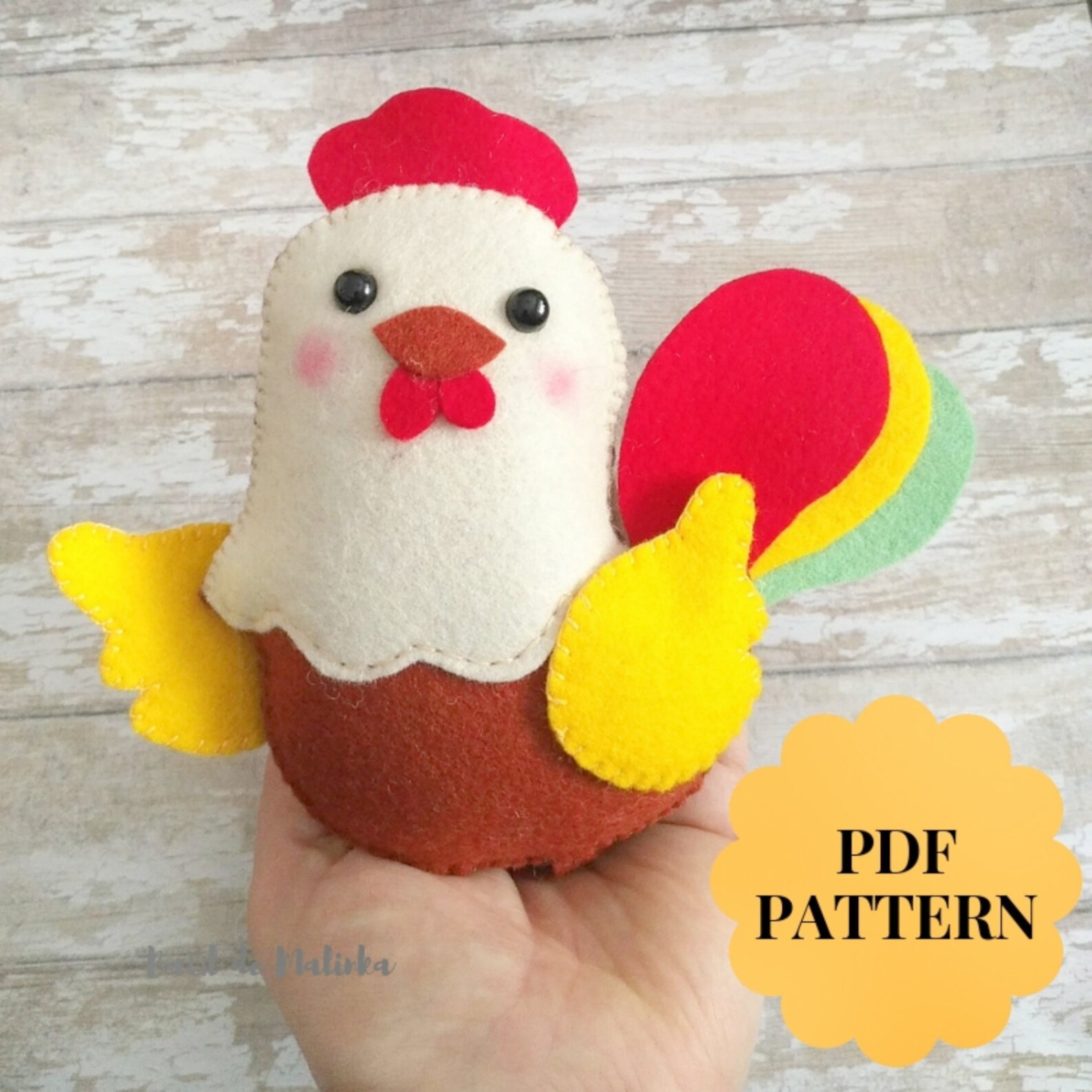 Cute Easter Chicken Pattern Easter Bird Pattern Easter - Etsy
