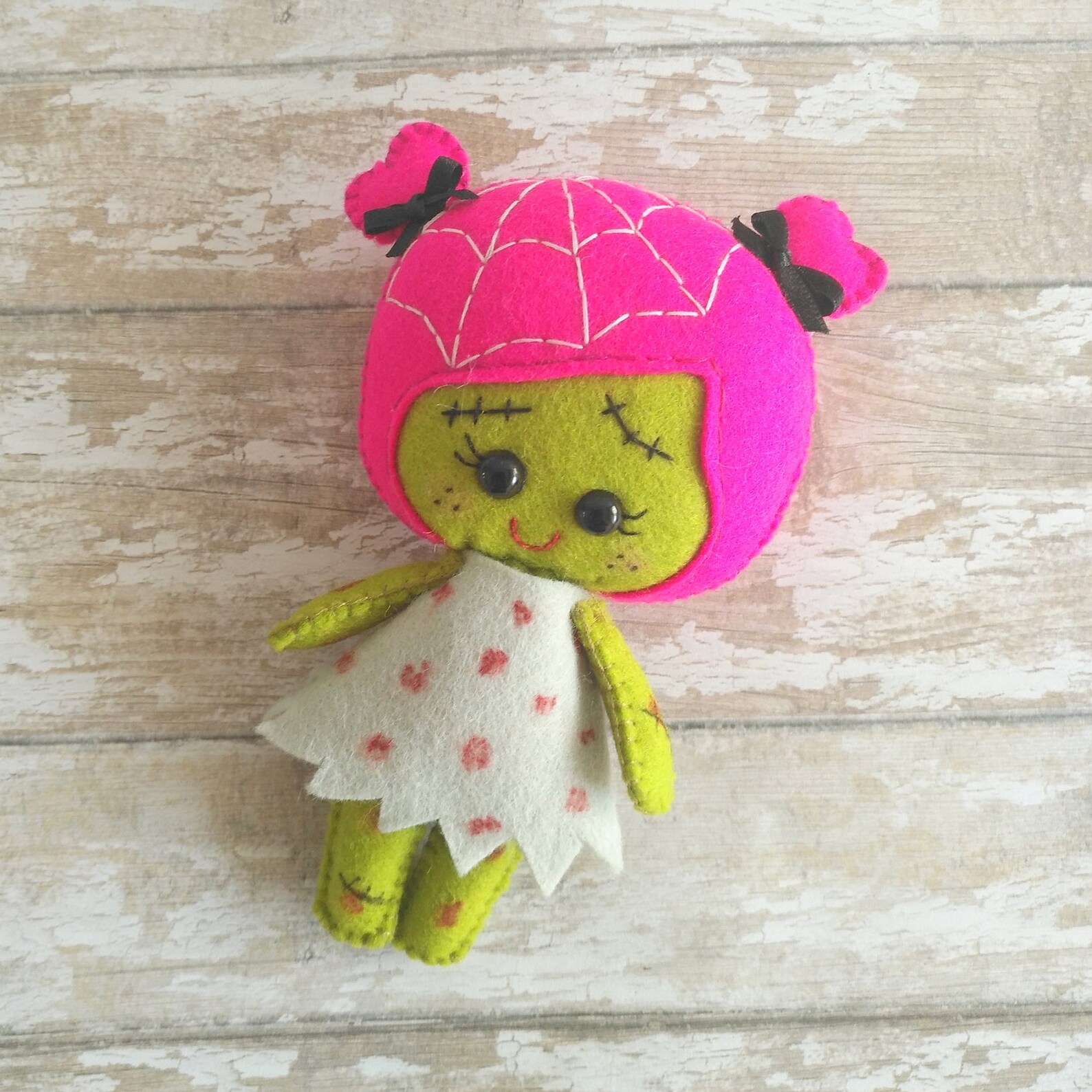 Felt Zombie Doll Pattern, Handmade Halloween Ornament (PDF Pattern) - Etsy