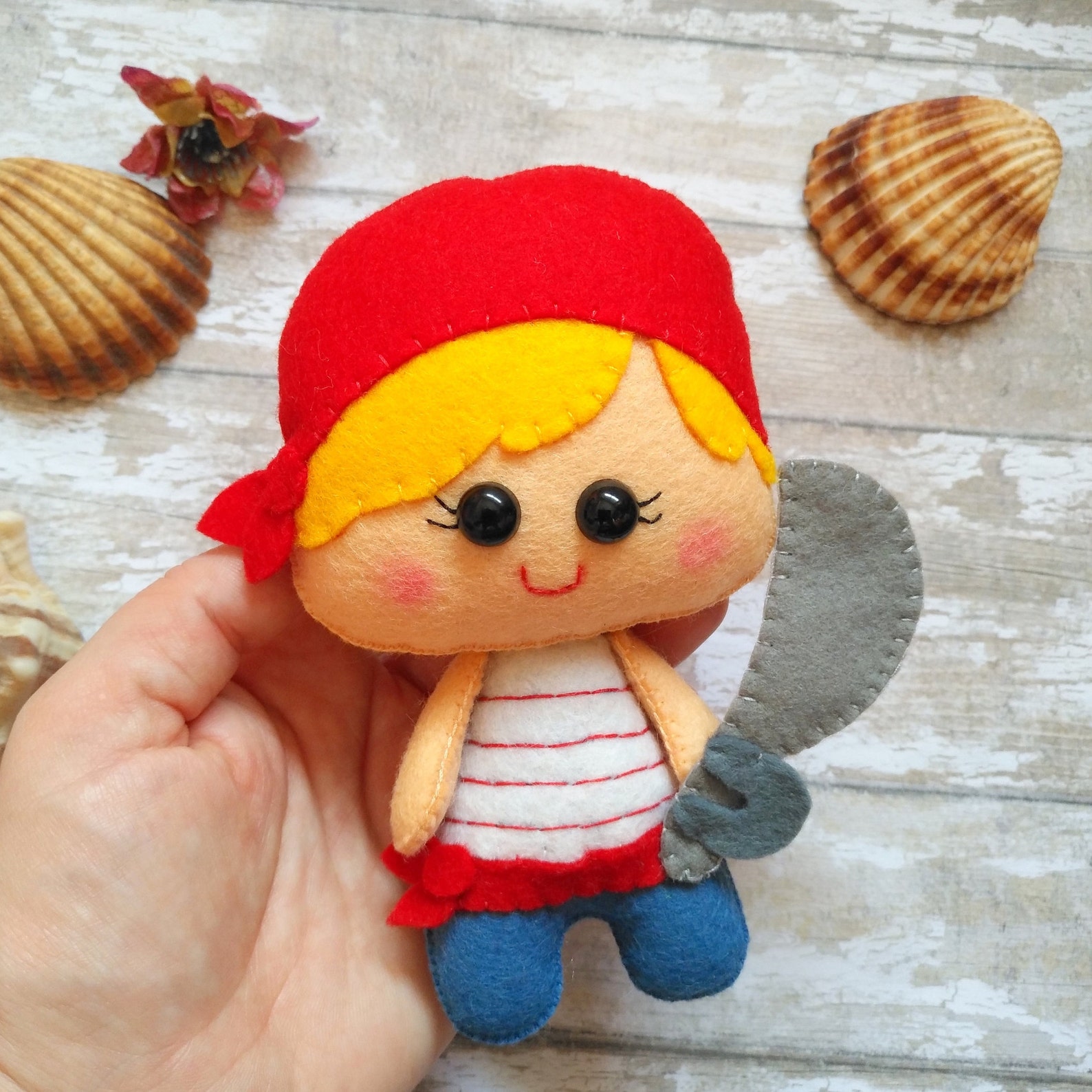 Felt Pirate Pattern Felt Pirate Ornament Felt Crib Mobile Baby | Etsy