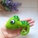 Chameleon Felt Toy Sewing Pattern, Easy PDF Pattern, Felt Animal ...
