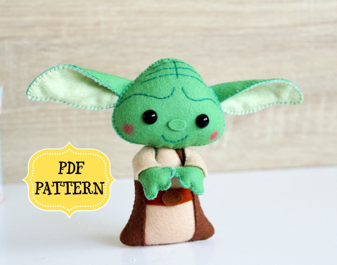 Alien Felt PDF and SVG Pattern, Easy Sewing Pattern, Felt Alien ...