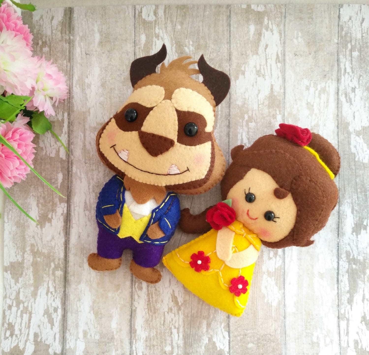 Princess Belle Pattern Felt Princess Pattern PDF Doll Pattern | Etsy