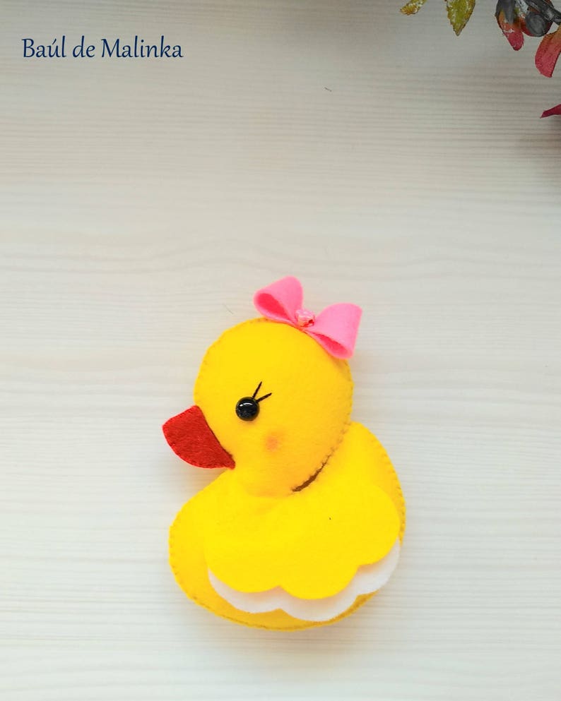 PDF SVG Duck Pattern Animal Ornament Pattern Felt Softie - Etsy