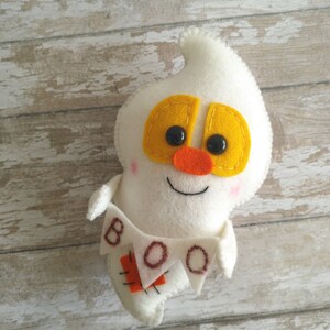 Ghost Doll Pattern Felt Ghost Ornament Halloween Pattern Spooky Ghost ...