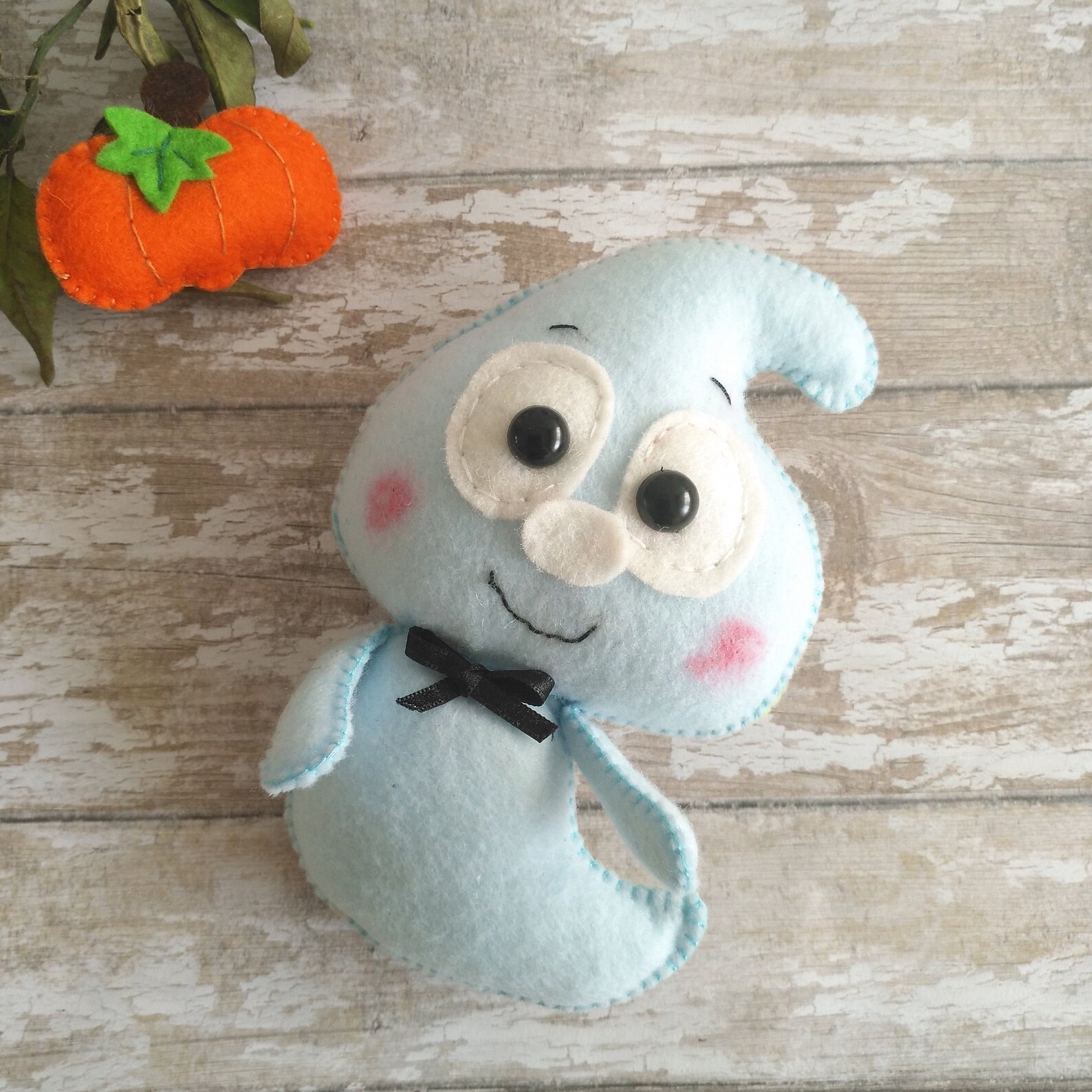 PDF Pattern Ghost Felt Pattern Felt Ornament Felt Ghost Softie | Etsy