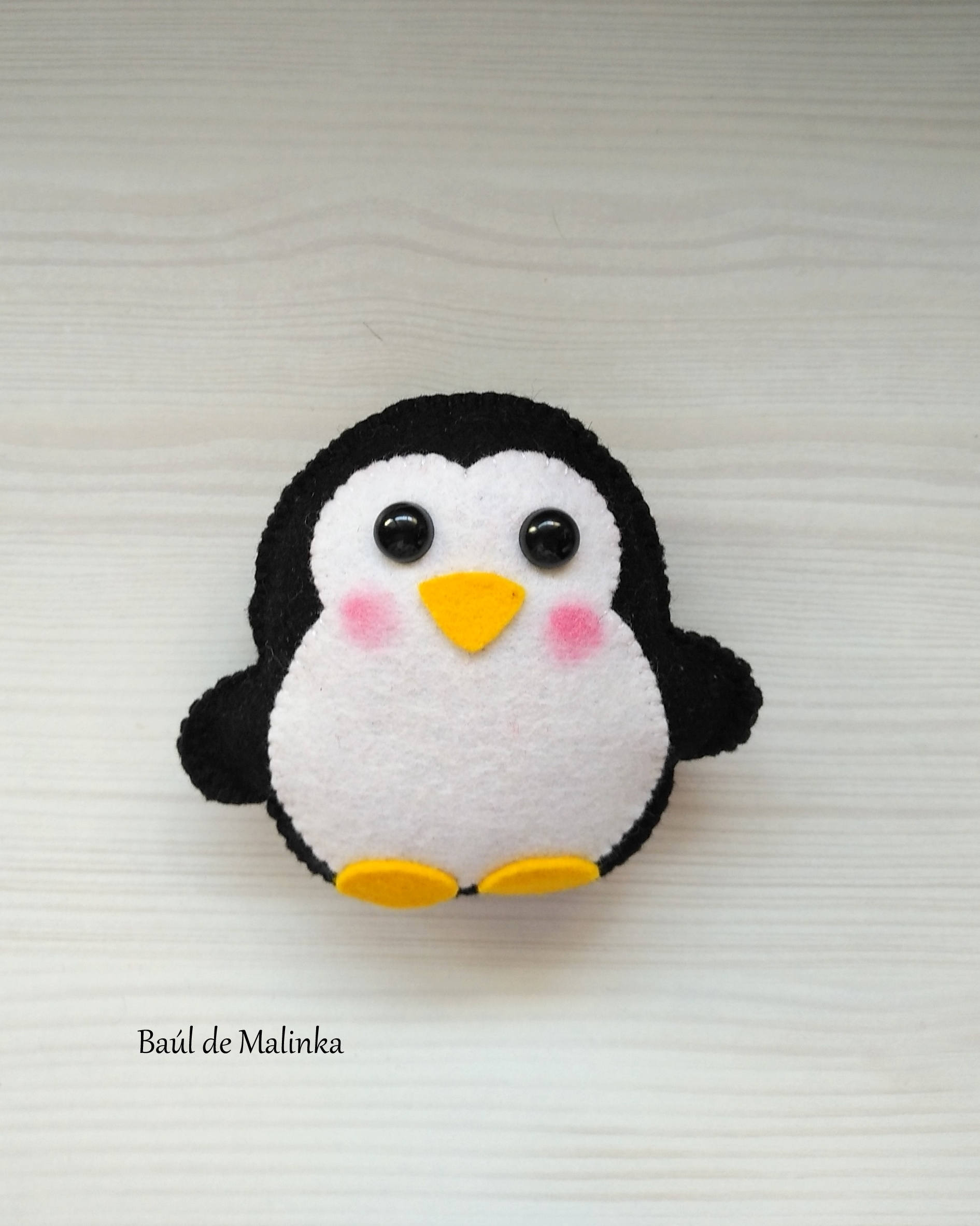 Felt Penguin PDF Pattern Christmas Ornament DIY Nursery Decor Baby's ...