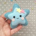Star PDF Pattern Felt Stars DIY Star Ornament Nursery Decor Baby's ...