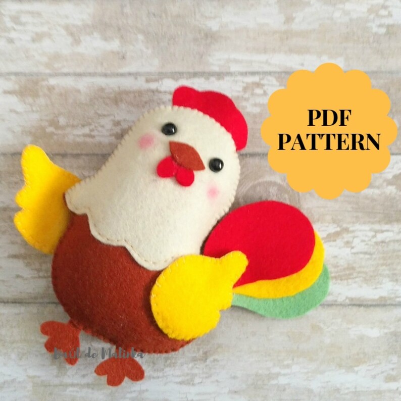 Cute Easter Chicken Pattern Easter Bird Pattern Easter - Etsy