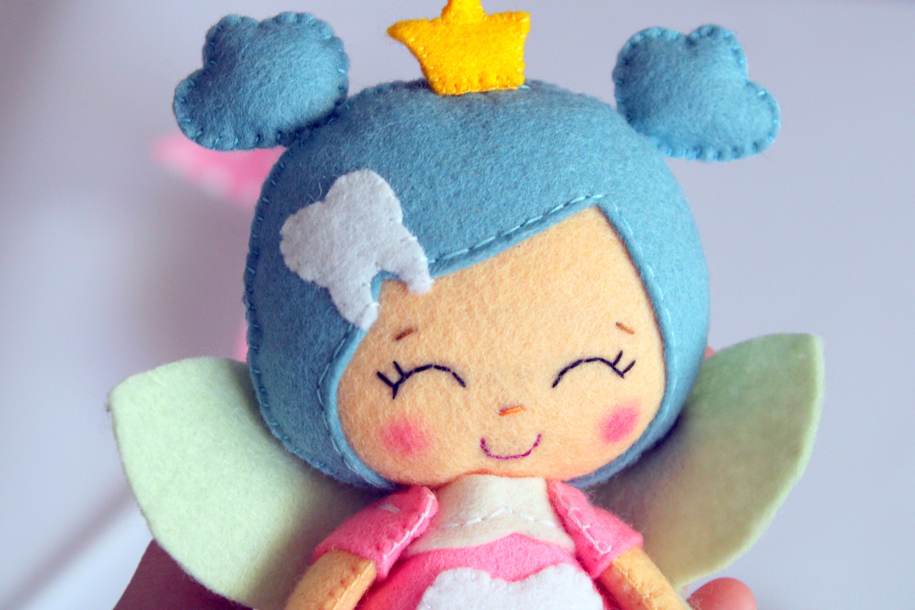 PDF Svg Felt Tooth Fairy Pattern, Tooth Pillow Felt Pattern, Easy ...