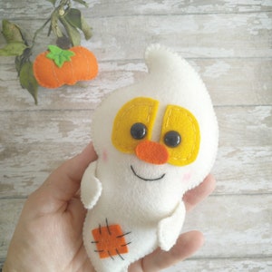 Ghost Doll Pattern Felt Ghost Ornament Halloween Pattern Spooky Ghost ...