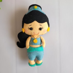 Felt Doll PDF Pattern, Princess Felt Pattern, Doll Sewing Tutorial ...