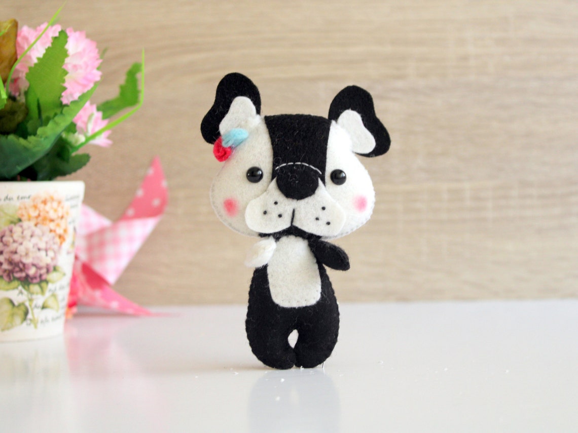 Felt Dog Pattern Dog Sewing Pattern for Dog Lovers Felt - Etsy