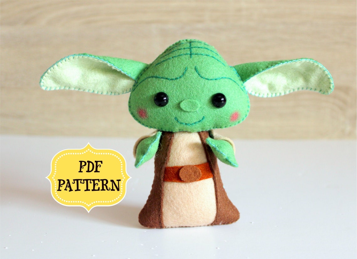 Alien Felt PDF and SVG Pattern Easy Sewing Pattern Felt - Etsy
