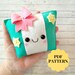 Christmas Gift Box Pattern Christmas Patterns Advent Calendar - Etsy