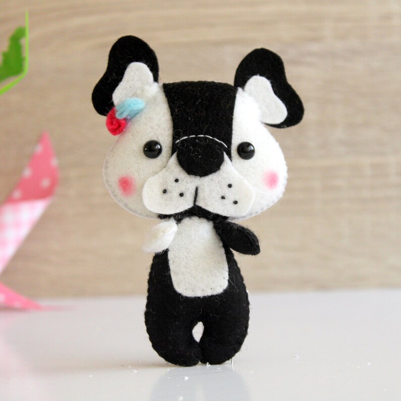 Felt Dog Pattern Dog Sewing Pattern for Dog Lovers Felt - Etsy
